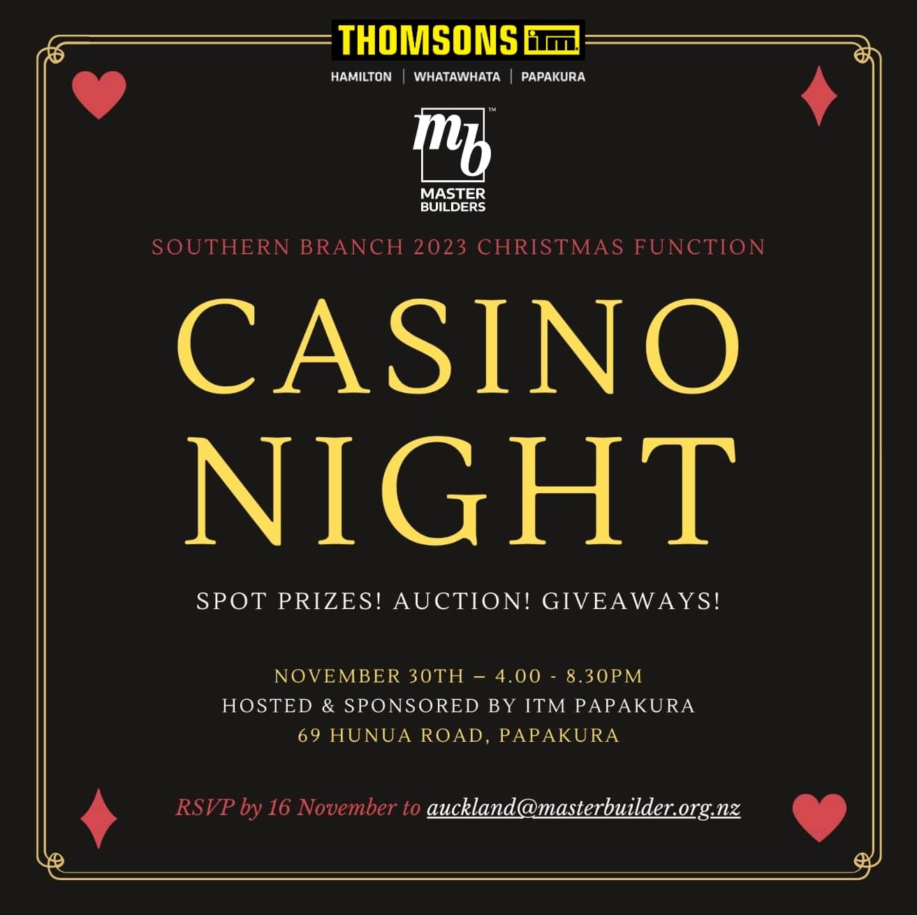 Display event - Southern Branch End of the year Christmas Event